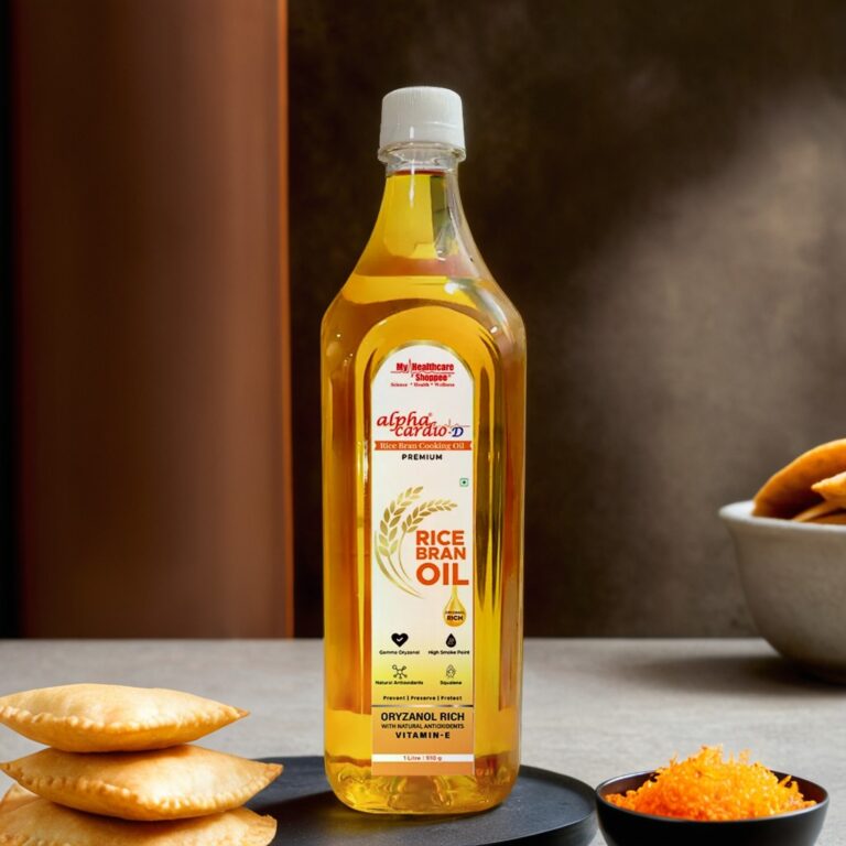 Alpha Cardio-D Rice Bran Oil 1L | Improves Heart Health, Reduces ...